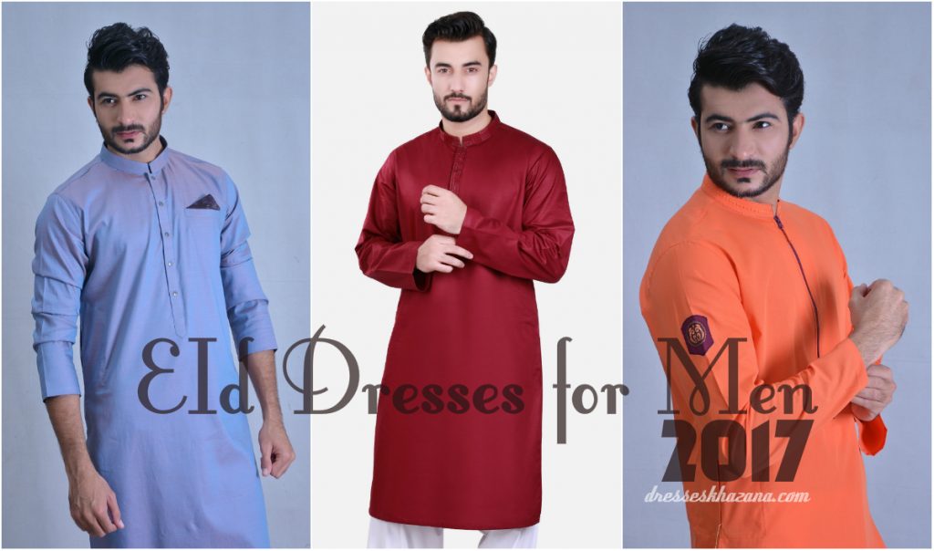 Eid Dresses for Men 2017 - Branded Kurta, Salwar Kameez Designs