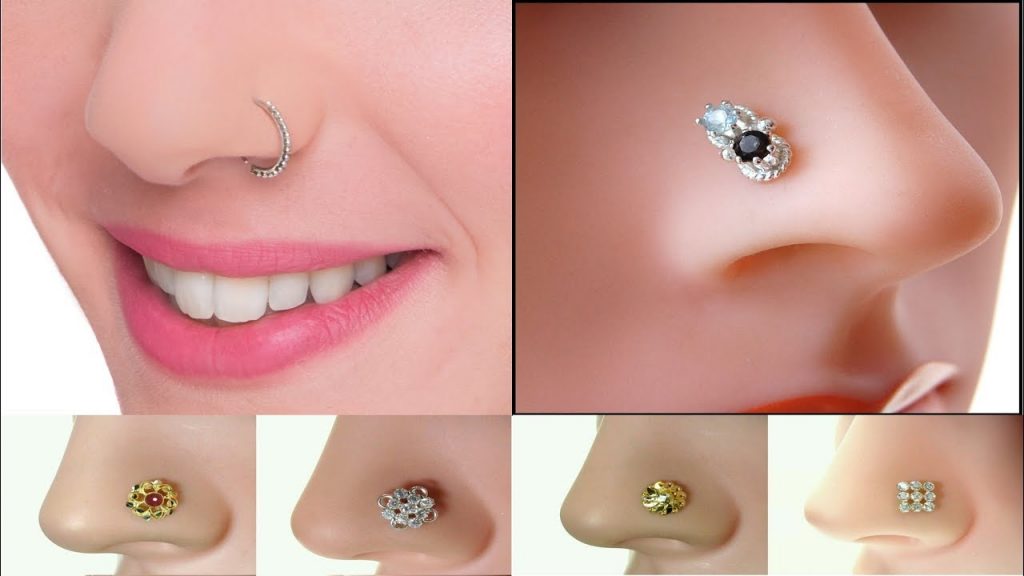 Eye Catching Nose Pin Designs for Girls - Ideas of Nose Rings