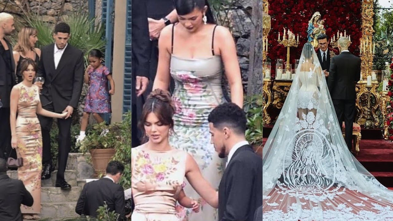 Kendall Jenner’s Wedding Outfit-Prime Attraction of Many Celebrities ...